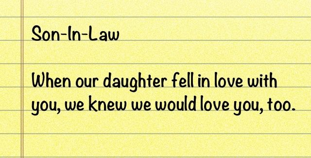 105 Heartfelt Son in Law Quotes for Showing Your Appreciation