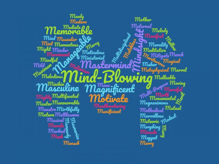 80 Positive Words That Start with M