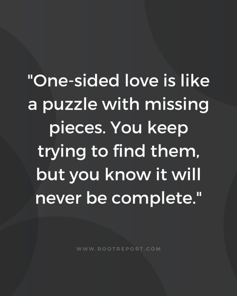 100 Emotional One Sided Love Quotes and Captions [With Images]
