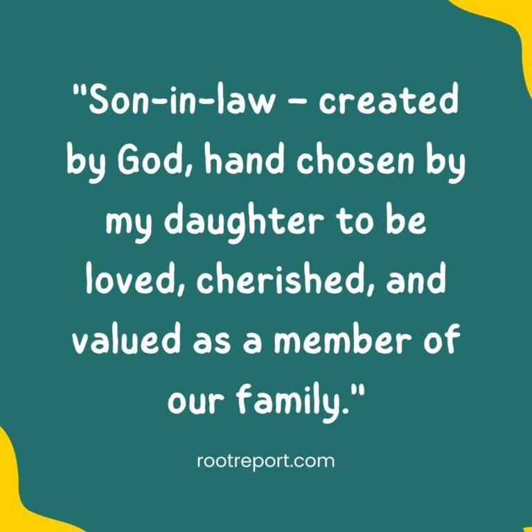 105 Heartfelt Son in Law Quotes for Showing Your Appreciation